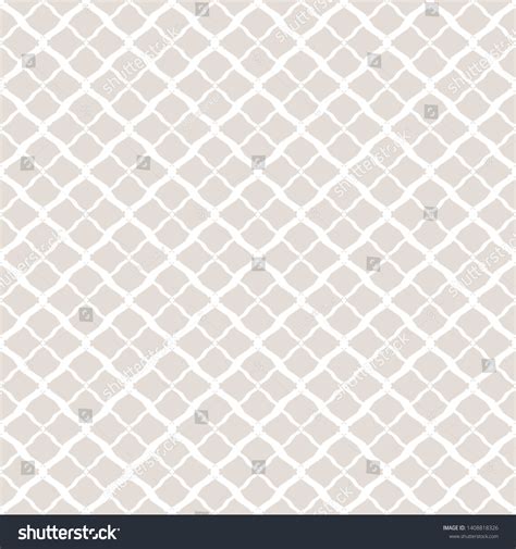 Subtle Vector Geometric Seamless Pattern Simple Stock Vector Royalty Free