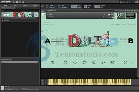 native instruments play series duets v2 0 0 kontakt 键盘合成器音源 腾龙工作室
