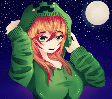 Anime Creeper Girl