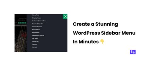 how to create a vertical accordion menu in elementor wpbean