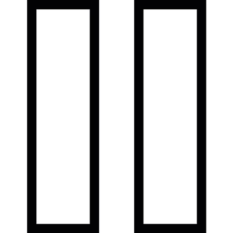 Pause Vector SVG Icon SVG Repo