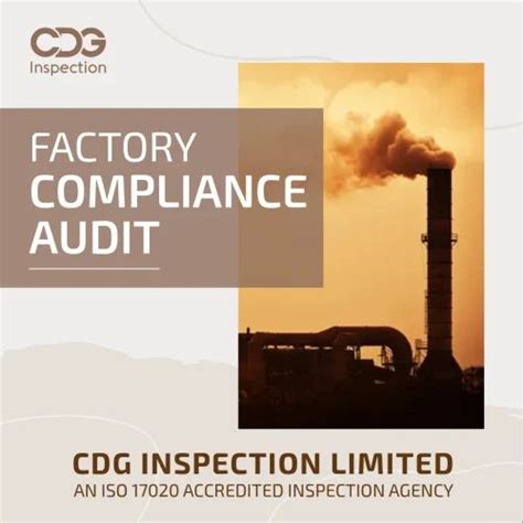 Factory Regulatory Compliance Check India Rs 35000 Day Cdg Inspection Limited Id 25018124697