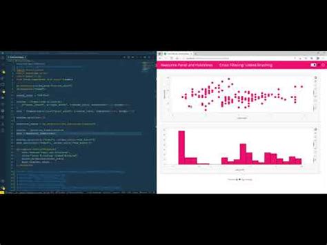Easy Cross Filtering In Python Using HoloViews And Panel YouTube