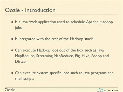 Introduction To Oozie Big Data Hadoop Spark Tutorial Cloudxlab Pdf Programming Languages