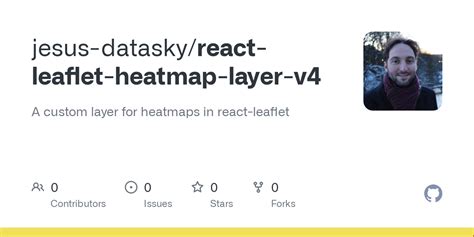 Github Jesus Dataskyreact Leaflet Heatmap Layer V4 A Custom Layer For Heatmaps In React Leaflet