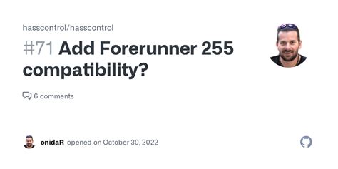 Add Forerunner 255 Compatibility · Issue 71 · Hasscontrolhasscontrol