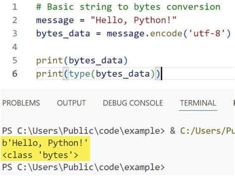 How To Convert String To Bytes In Python