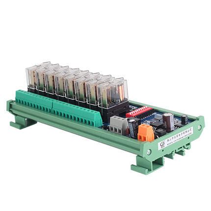 Huaqingjun Channel RS Communication Omron Relay Output Module Remote Control Modbus RTU DO