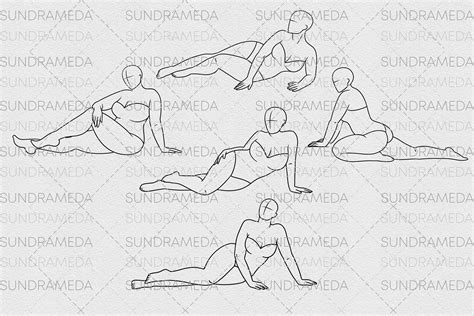 Procreate Plus Size Brushes Procreate Figure Poses Procreate Female Body Pose Procreate