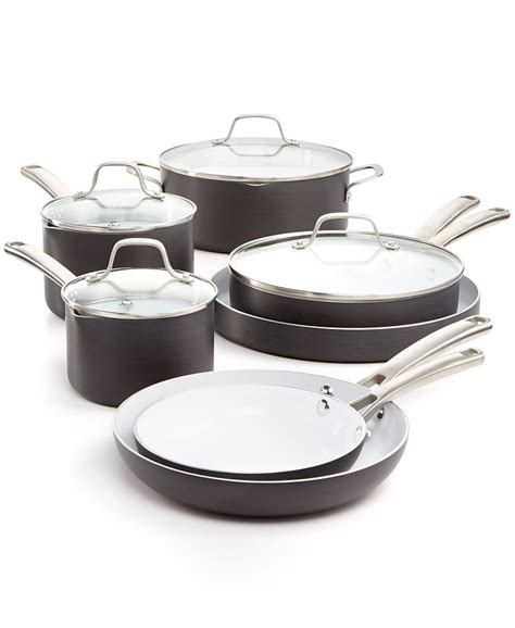 Calphalon Classic Ceramic 11 Pc Cookware Set Macys