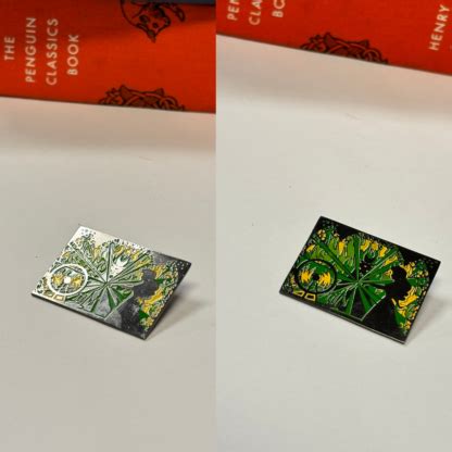 Maleficent Enamel Pin Ever Yellow