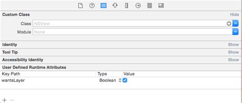 Objective C How To Create Background For Nsview When Using