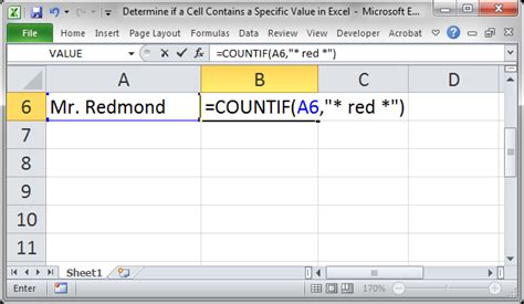 Determine If Cells Contain A Specific Value In Excel