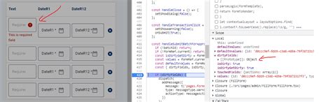 DirtyFields State Still Containing A Dirty Field Even Though The Field Was Removed From