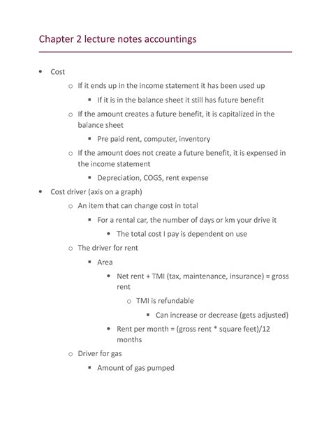 chapter 2 lecture notes accountings chapter 2 lecture notes
