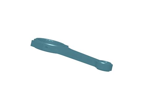 Tutorial 01 Connecting Rod Stress Analysis By Sbonde Simscale