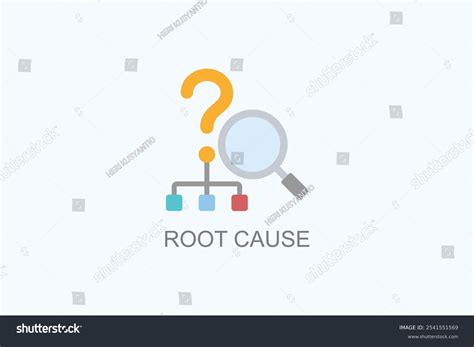 Root Cause Vector Logo Sign Symbol Stock Vector Royalty Free 2541551569 Shutterstock