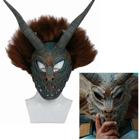 Marvel Comics Erik Killmonger Mask Cosplay Costumes