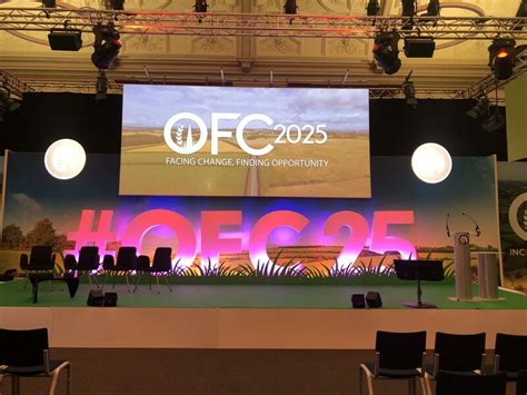First Time At The Oxford Farming Conference Looking Forward To Event