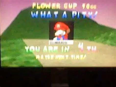 Mario Kart 64 You Got 4th Place Or Lower Video Dailymotion