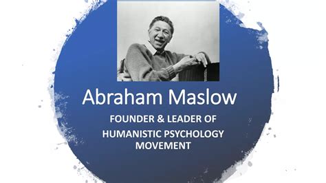 Abraham Maslows Theory Pptx