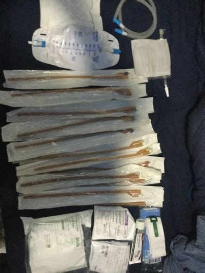 New Catheter Lot Leg Bags Night Bag Catheters 1 Tumbex