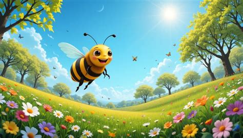 داستان کودکانه زنبور کوچولو و عید دیدنی