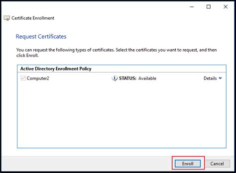 Certreq Enroll Microsoft Qanda