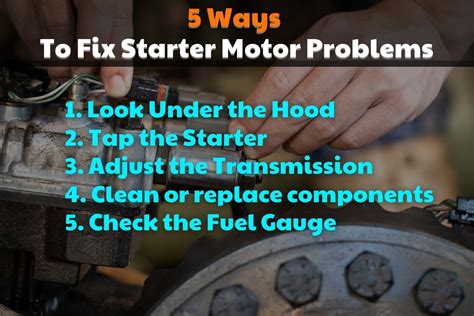 Signs That A Starter Is Going Bad