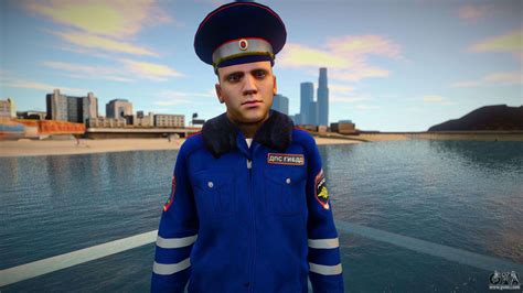 Colonel Of The Dps In Winter Uniform For Gta San Andreas