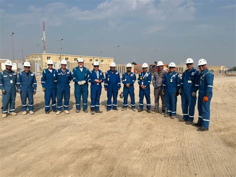 Ahmed Alalwan On Linkedin First Site Visit By The Md Andy Wiper To U Q