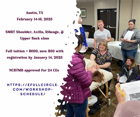 Austin Tx 2025 Deposit Full Circle School Of Massage Therapy