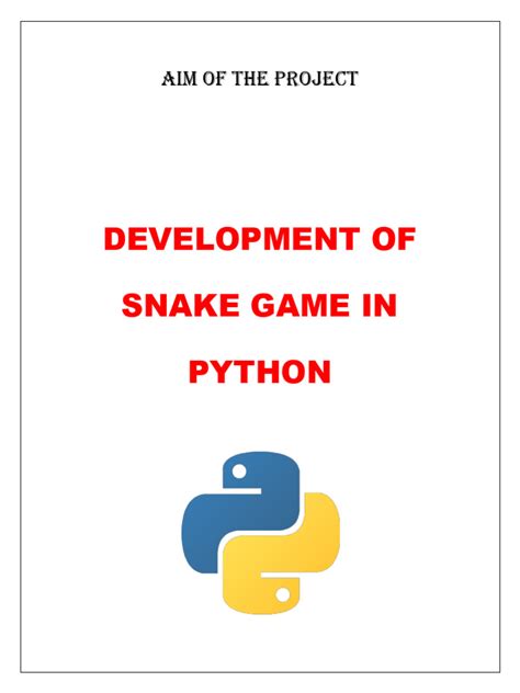 Snake Game Py Pdf Python Programming Language Computer Program