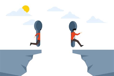 Premium Vector Vector Illustration Of Confident Businessman Accessing