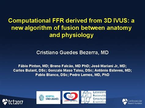 Oct Ivus Derived Ffr Simultaneous Morphology And Physiology
