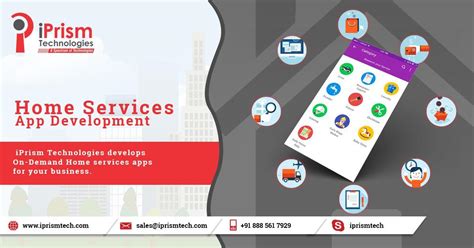 Iprism Technologies On Linkedin On Demand Home Services Apps