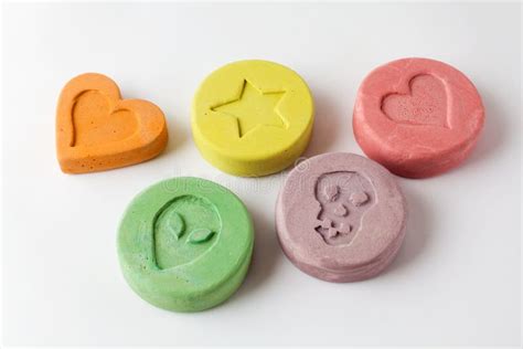 Ecstasy Pills Stock Image Image Of Market Serotonin