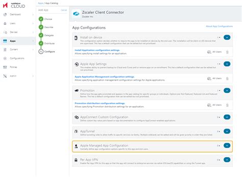 Deploying Zscaler Client Connector With Mobileiron For Ios Zscaler