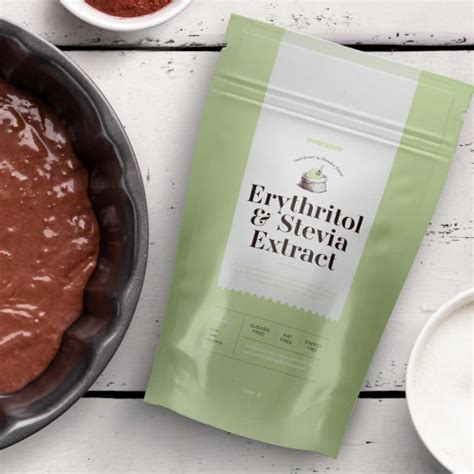 Dolcificante Di Eritritolo E Stevia Formula In Polvere 200 G