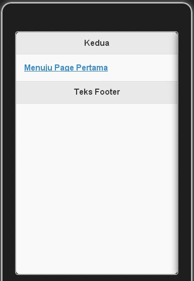 Tutorial Jquery Mobile Part 2 Pages Belajar Jquery Mobile