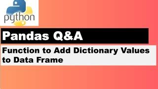 How To Create New Column In Python Pandas Dataframe By Applying