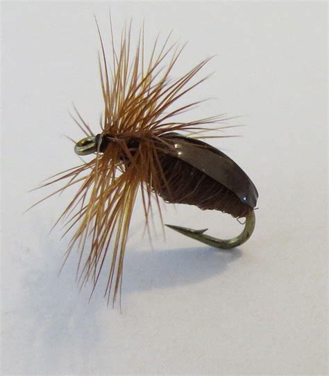 Brown Beetle Dry Fly Feathergirl