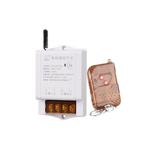 ac220v 1ch wireless remote control switch module 3000w high power