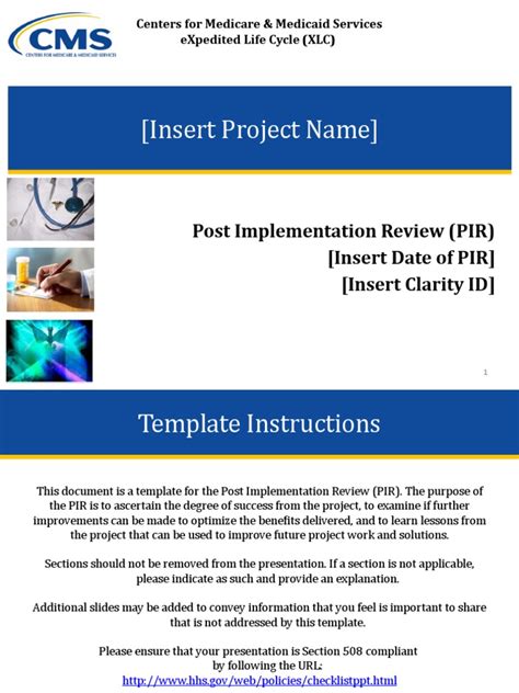 Post Implementation Review Pir Template Pdf Information