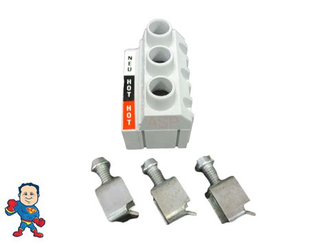 Terminal Block 6 Position 40a 115v Or 230v For Balboa Duplex Digital Boards