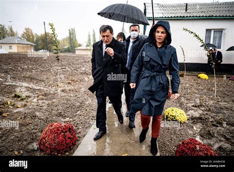 Bulungur Uzbekistan 02nd Nov 2022 Annalena Baerbock Bündnis 90 Die