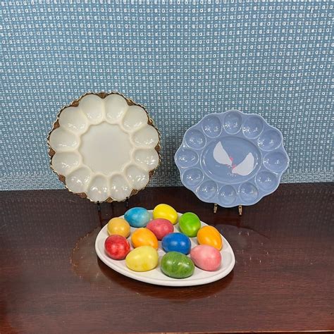 Deviled Egg Dish Etsy