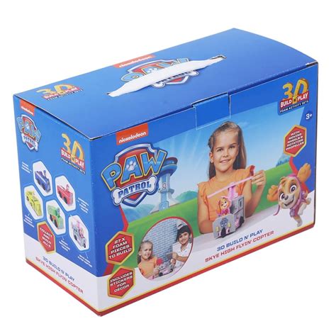 Paw Patrol 3d Build N Play Skye High Flyin Copter