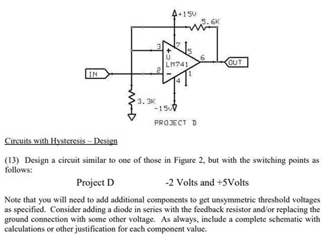 Solved 13 Design A Circuit Similar To One Of Those In Chegg Com