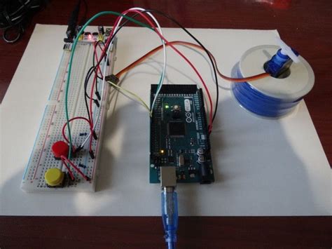 Arduino And Visuino Control Servo With Buttons